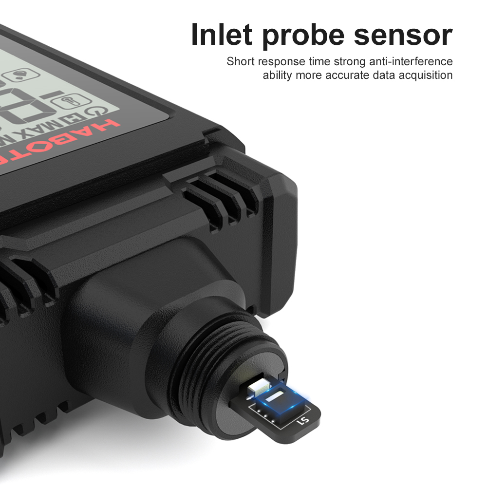 Temperature Humidity Meter High Precision Digital Hygrometer with Dew ...